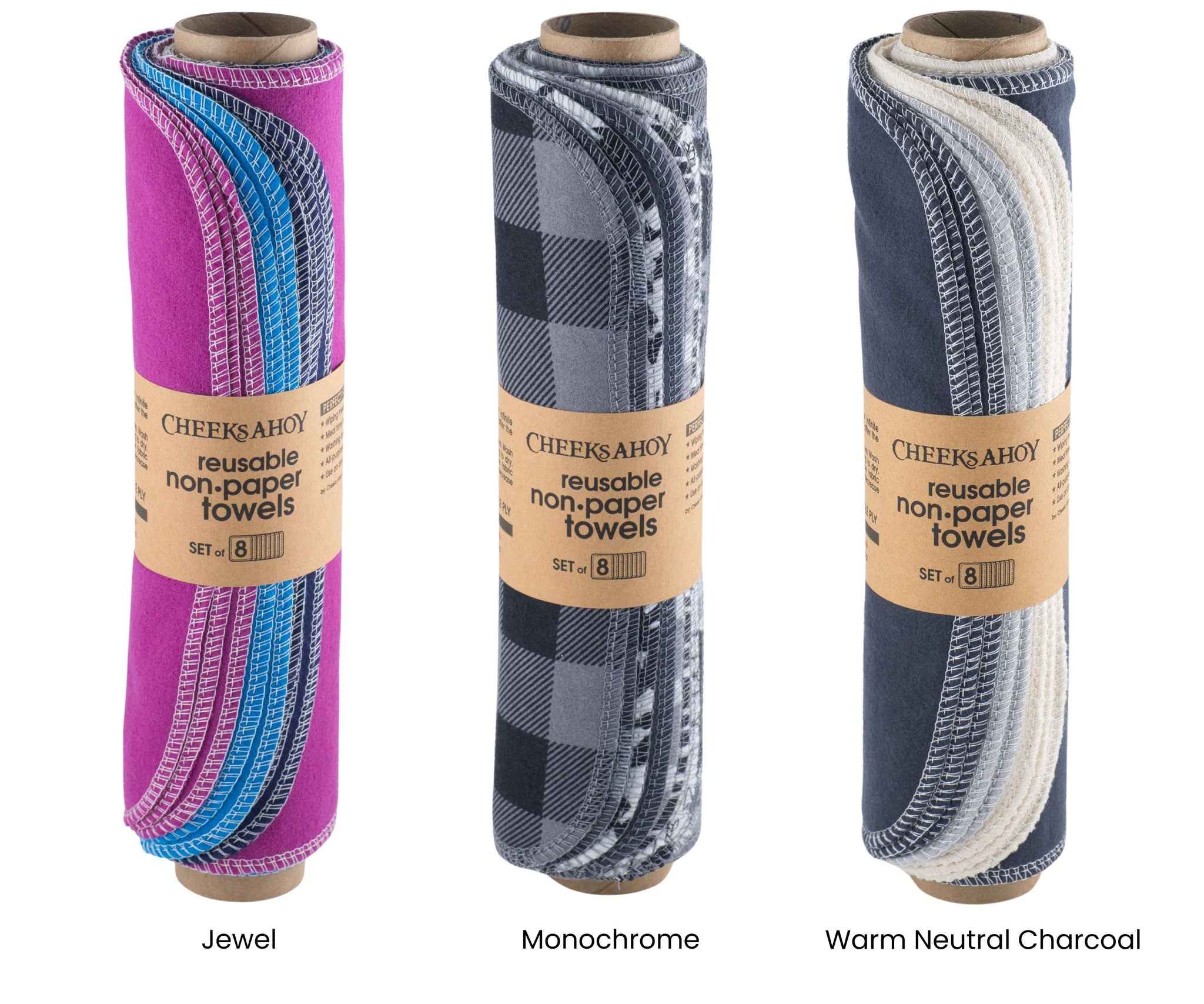 Pre-Rolled Reusable Non-Paper Towels – Abundance Naturally