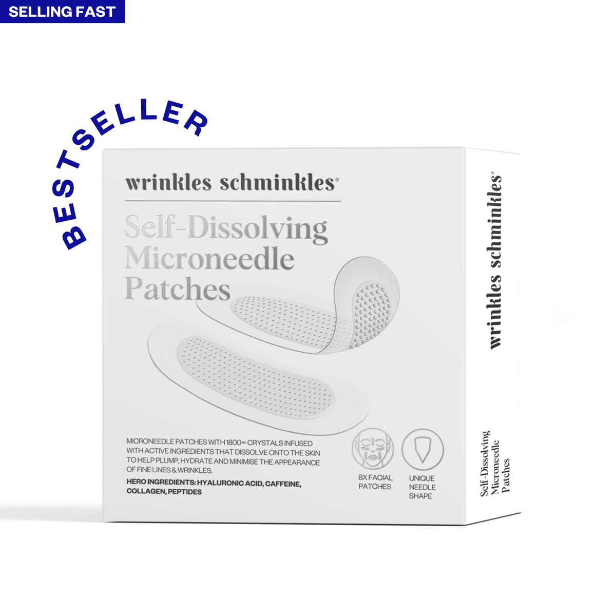 Wrinkles Schminkles™ Self-Dissolving Microneedle Patches – Abundance ...